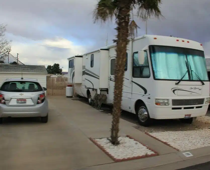 St. George RV Site Layout & Features | Temple View RV Resort