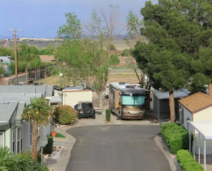 St. George RV Site Layout & Features | Temple View RV Resort